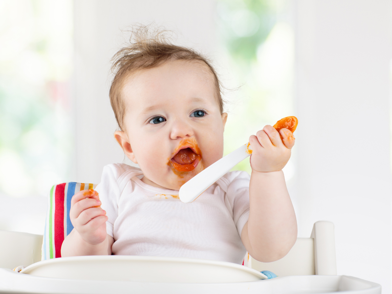 How to Keep Feeding Time Clean (Well, Cleaner!) – Little Grubbers